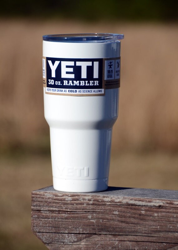 Custom Colored Yeti Rambler 30 Oz Powder Coated