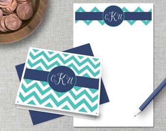 Personalized Notepad Stationery Set / Personalized