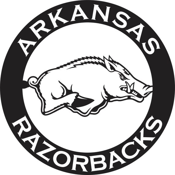 Arkansas Razorback // Metal Sign