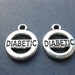 5 Diabetic Charms Diabetic Pendants Diabetic Medical