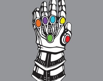 Infinity gauntlet | Etsy