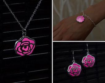 Rose jewelry | Etsy