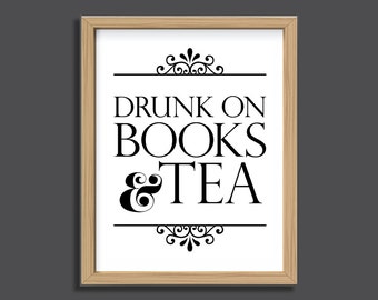 Tea quote | Etsy