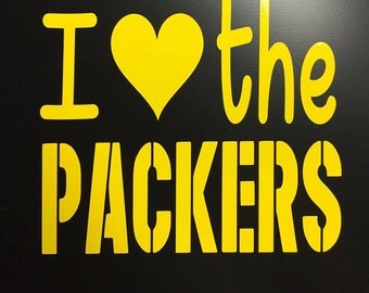 Packers decal | Etsy