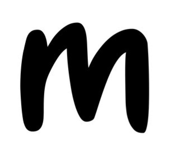 Disney Letter M