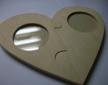 Unique wood heart puzzle related items | Etsy