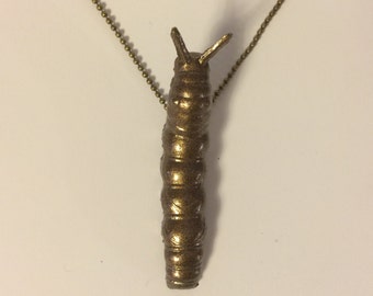Caterpillar necklace | Etsy