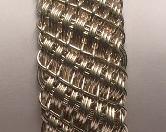 Double Woven Copper Cuff