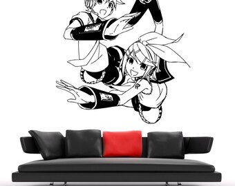 Items similar to Vocaloid Rin & Len Kagemine Twins Perler Pixel Art ...