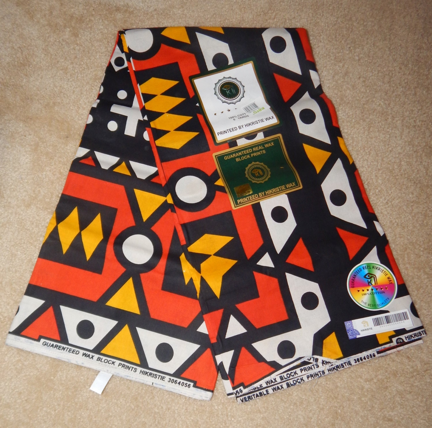 Samacaca Angola Fabric by AngolanFabric on Etsy