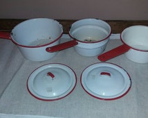 Popular items for enamelware pot on Etsy