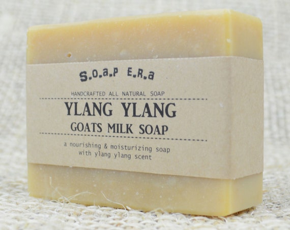 Ylang Ylang Goats Milk Soap made from fresh Australian Goats