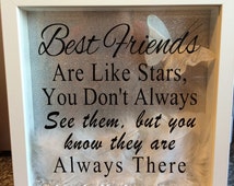 Unique best friend frame related items | Etsy