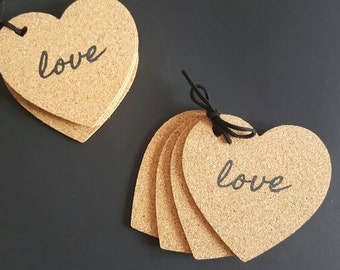 Love coasters | Etsy