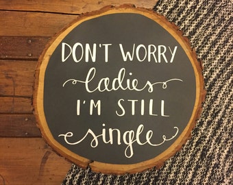 Wood stump sign | Etsy