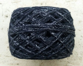 Silver metallic yarn | Etsy