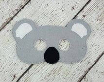 Unique koala mask related items | Etsy
