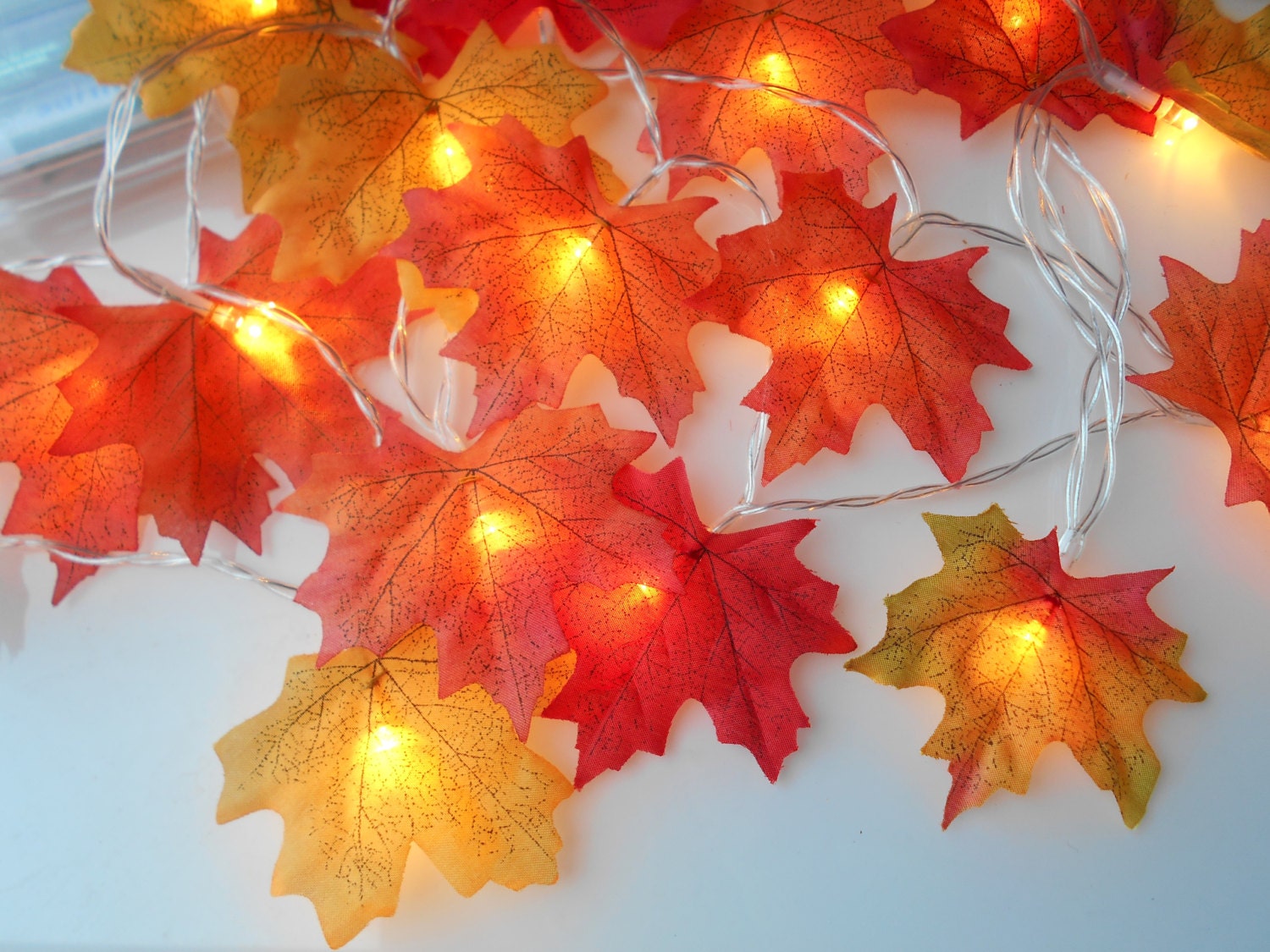 Autumn Fairy Lights / String Lights Autumn by AutumnWeddings