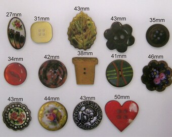 Laser cut button | Etsy