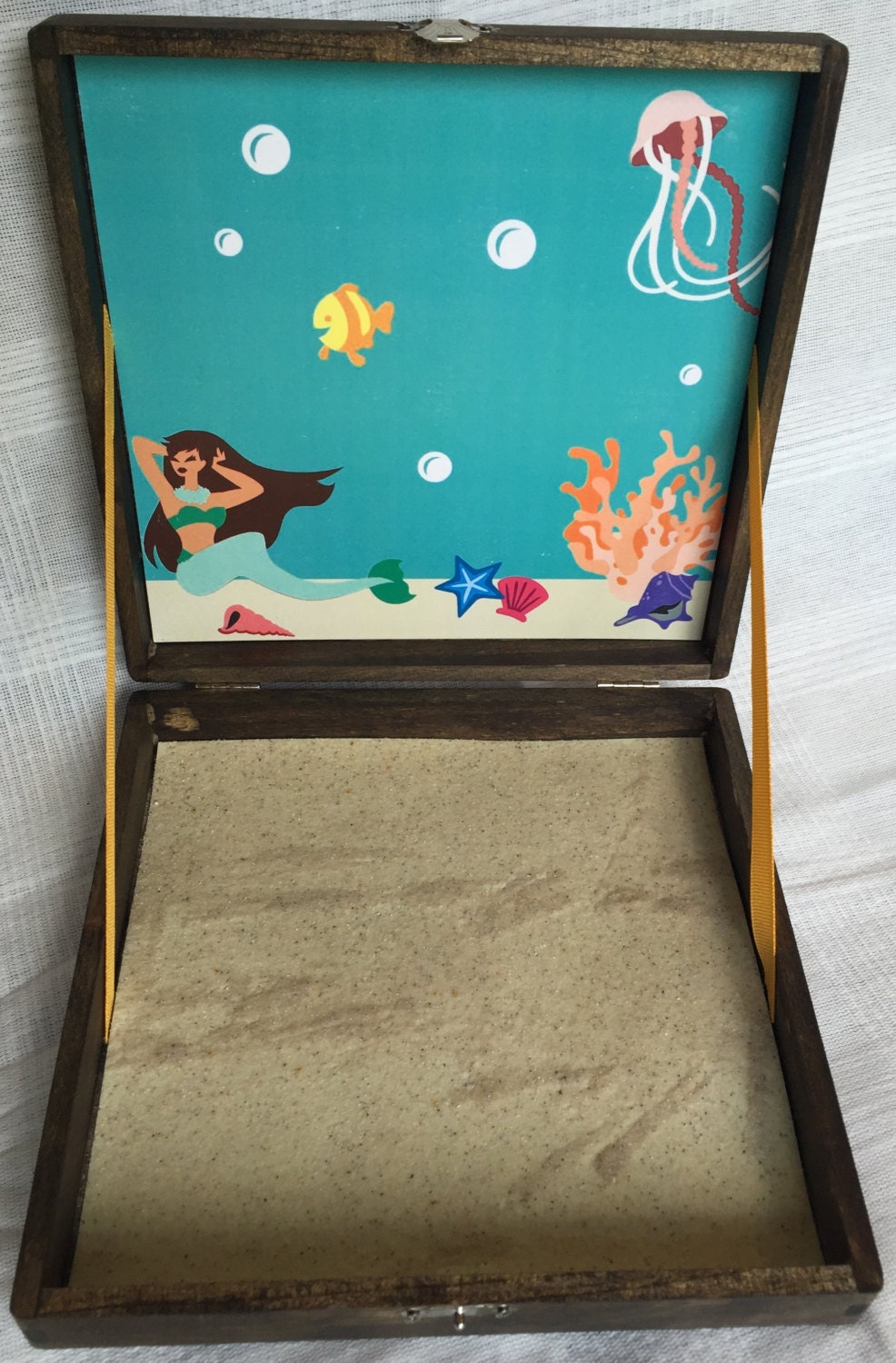 Little Mermaid Kids Activity Box by DelanyMaeDesigns on Etsy