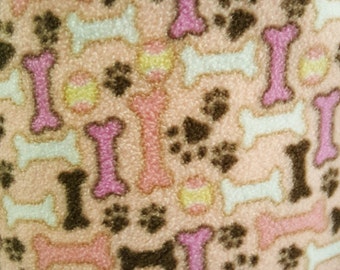 Dog bone blanket | Etsy