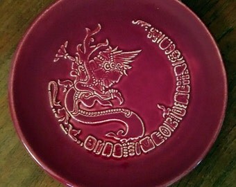 Dragon plates | Etsy