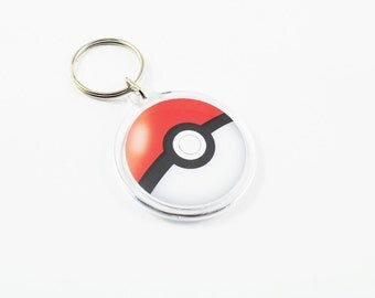 Pokeball ring | Etsy