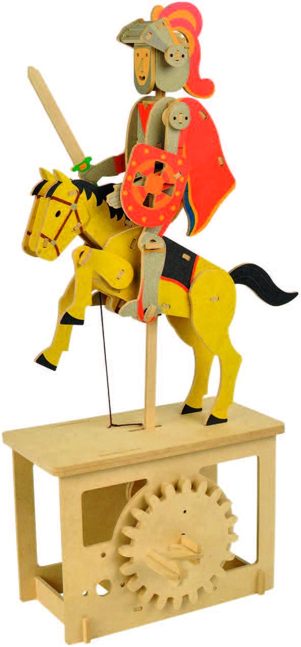 The Red Knight an automata kit for you to build LMS 200