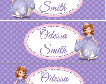 Sofia name tags | Etsy