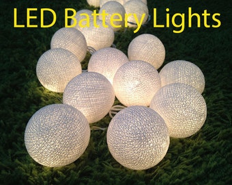 Cotton ball light | Etsy