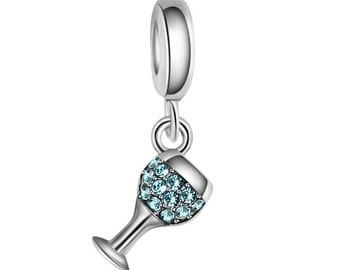 Pandora wine charm | Etsy