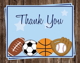 Sports thank you | Etsy