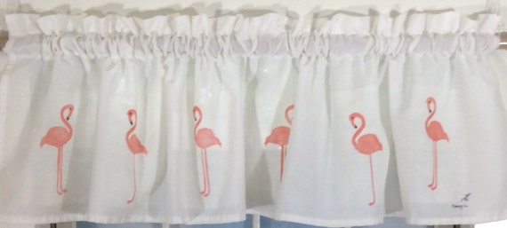 Flamingo Valance