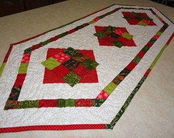 Mosaic table runner | Etsy