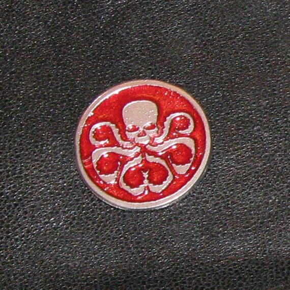 Hydra Pewter Lapel Pin