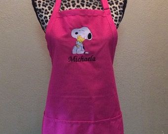 Snoopy apron | Etsy