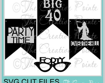 40th svg | Etsy