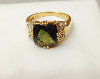 Stamped 10k ring | Etsy