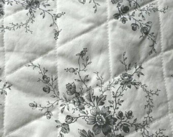 Black toile fabric | Etsy