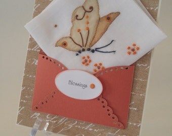 Handkerchief card | Etsy