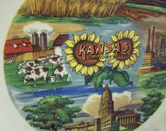 Sunflower plate | Etsy