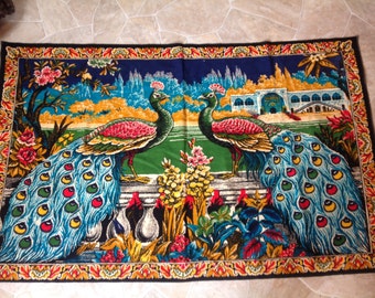 Unique peacock tapestry related items | Etsy