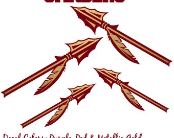 Cranial band decals | Etsy