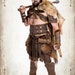 Complete barbarian warrior armor for LARP action roleplaying