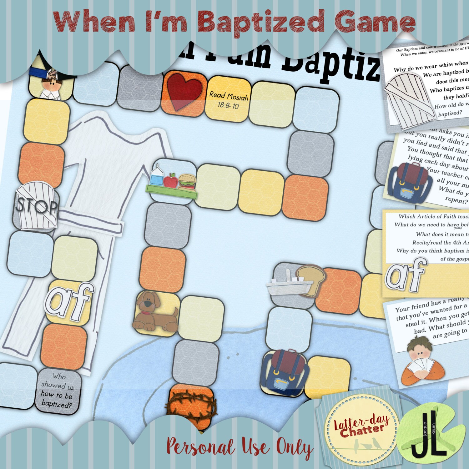 When I'm Baptized Game by LatterdayChatter on Etsy