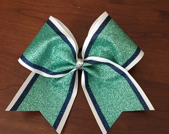 Practice Cheer Bow Black by FullBidBows on Etsy