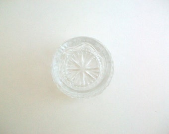 Crystal salt dish | Etsy