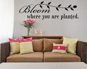 Bloom where you are planted | Etsy