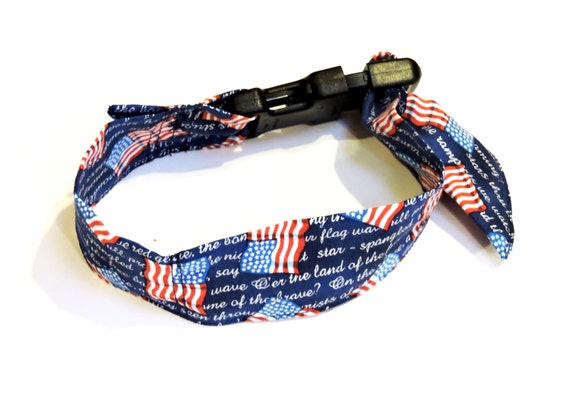 Patriotic Cooling Collar Dog Stay Cool Cotton Neck Cooler