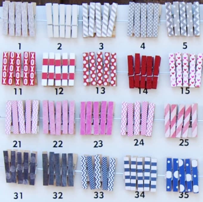 Clothes Pins Kids Art Display Kids Art Hanger by SignsStuffnThings